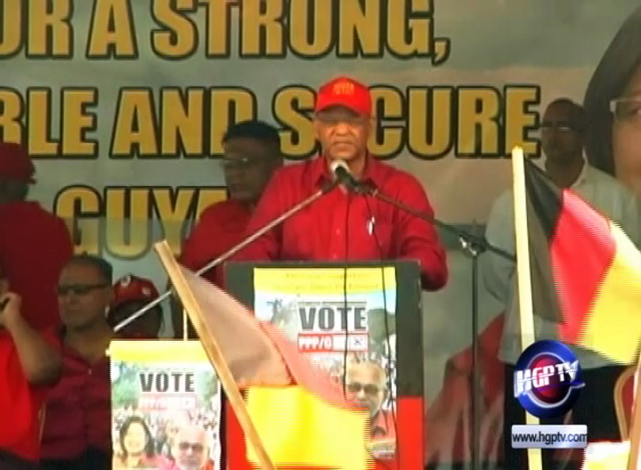 PPP/C CORENTYNE RALLY - HGPTV - Guyana's Nightly News and Entertainment ...