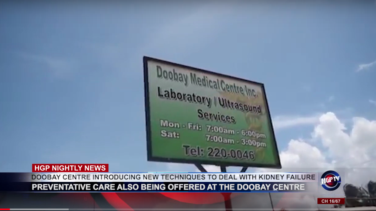 DOOBAY CENTRE INTRODUCING NEW TECHNIQUES TO DEAL WITH KIDNEY FAILURE ...