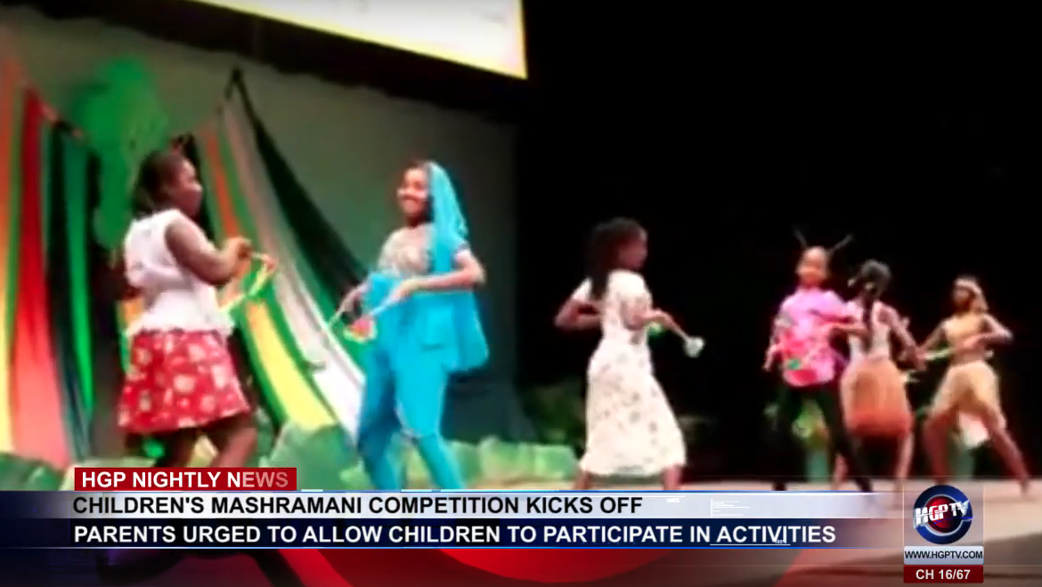 CHILDREN’S MASHRAMANI COMPETITION KICKS OFF - Guyana Nightly News- HGPTV