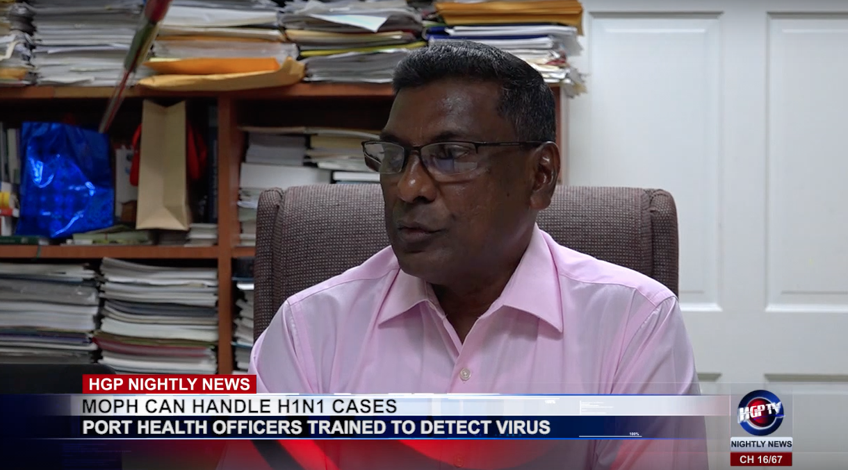 MINISTRY OF PUBLIC HEALTH (MOPH) CAN HANDLE H1N1 CASES - HGPTV - Guyana ...