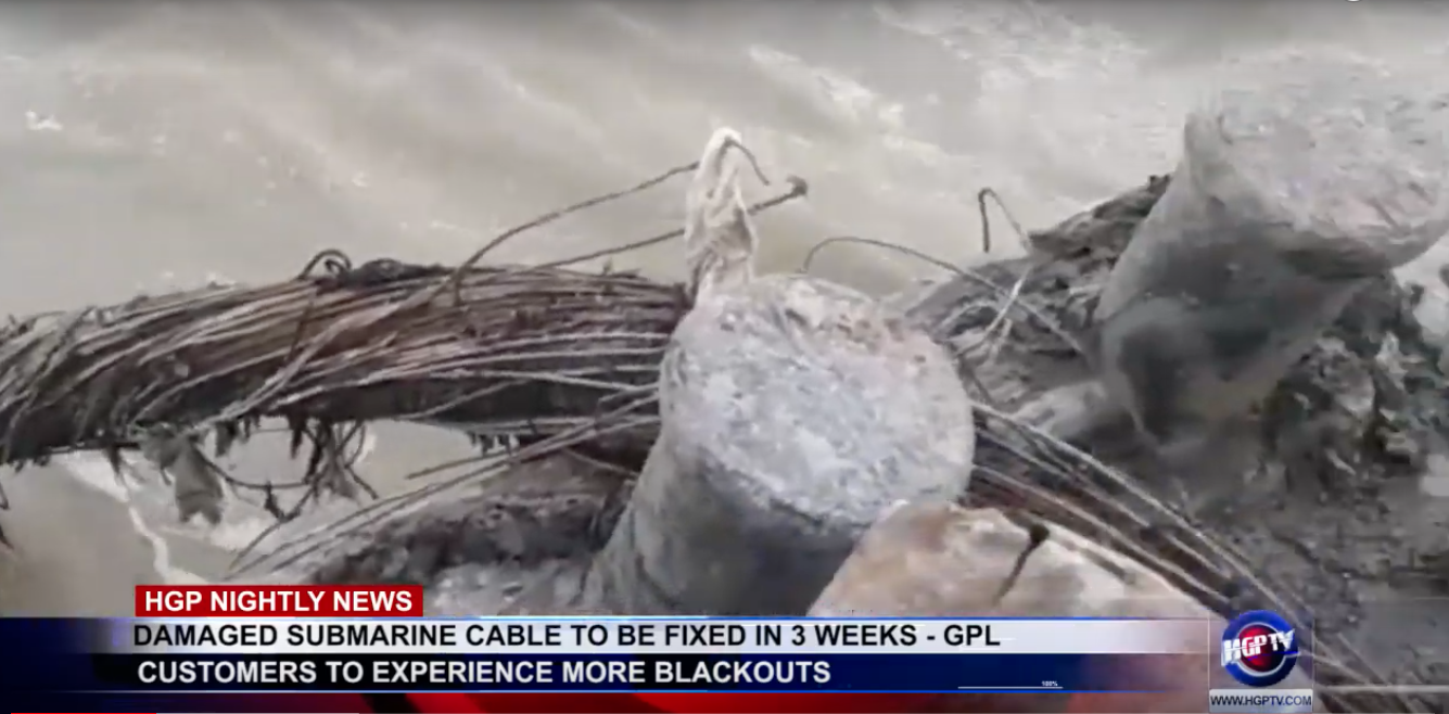 DAMAGED SUBMARINE CABLE TO BE FIXED IN (3)THREE WEEKS – GPL - HGPTV ...