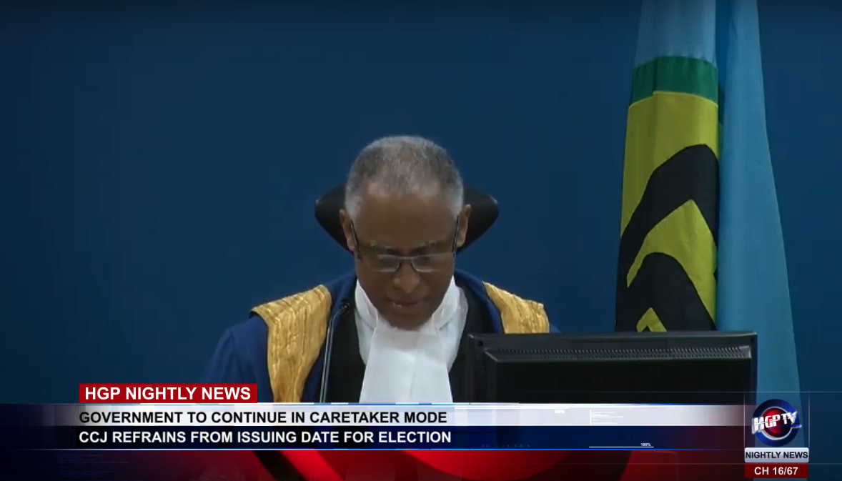 GOVERNMENT TO CONTINUE IN CARETAKER MODE - HGPTV - Guyana's Nightly ...