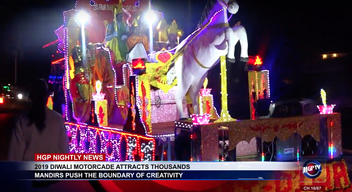 2019 DIWALI MOTORCADE ATTRACTS THOUSANDS - HGPTV - Guyana's Nightly ...