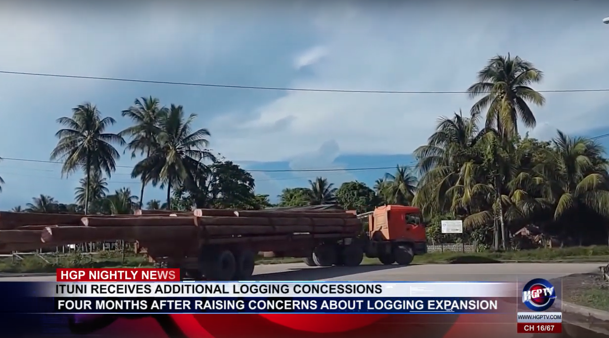 ITUNI RECEIVES ADDITIONAL LOGGING CONCESSIONS - HGP TV - Nightly News ...