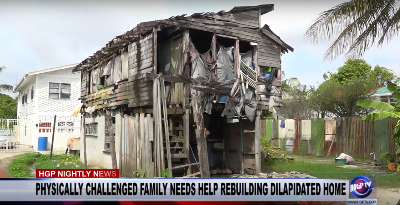 PHYSICALLY CHALLENGED FAMILY NEEDS HELP REBUILDING DILAPIDATED HOME ...