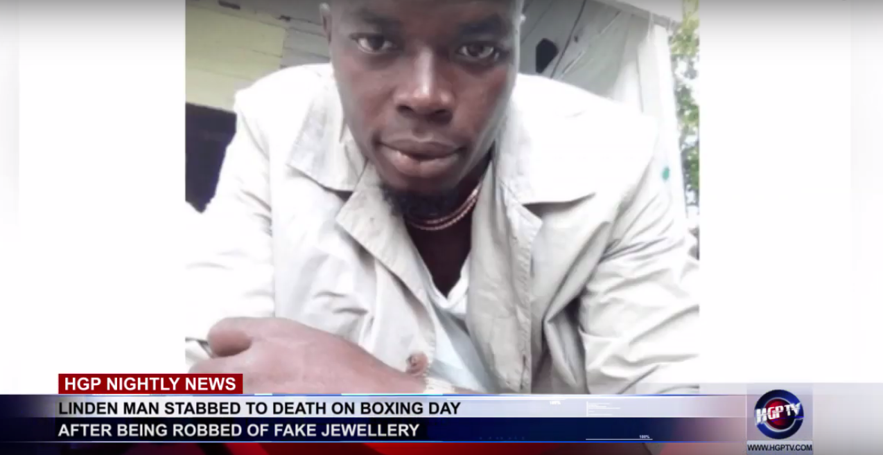 LINDEN MAN STABBED TO DEATH ON BOXING DAY - Guyana Nightly News- HGPTV