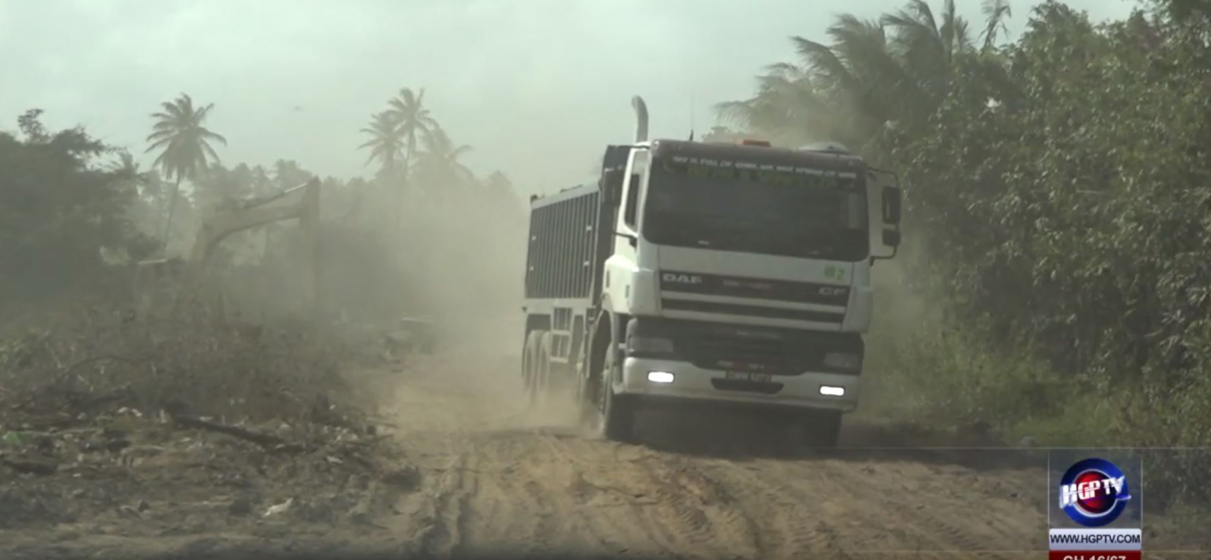 DUST POLLUTION AFFECTS RICE FARMERS AT MAHAICA - HGPTV - Guyana's ...
