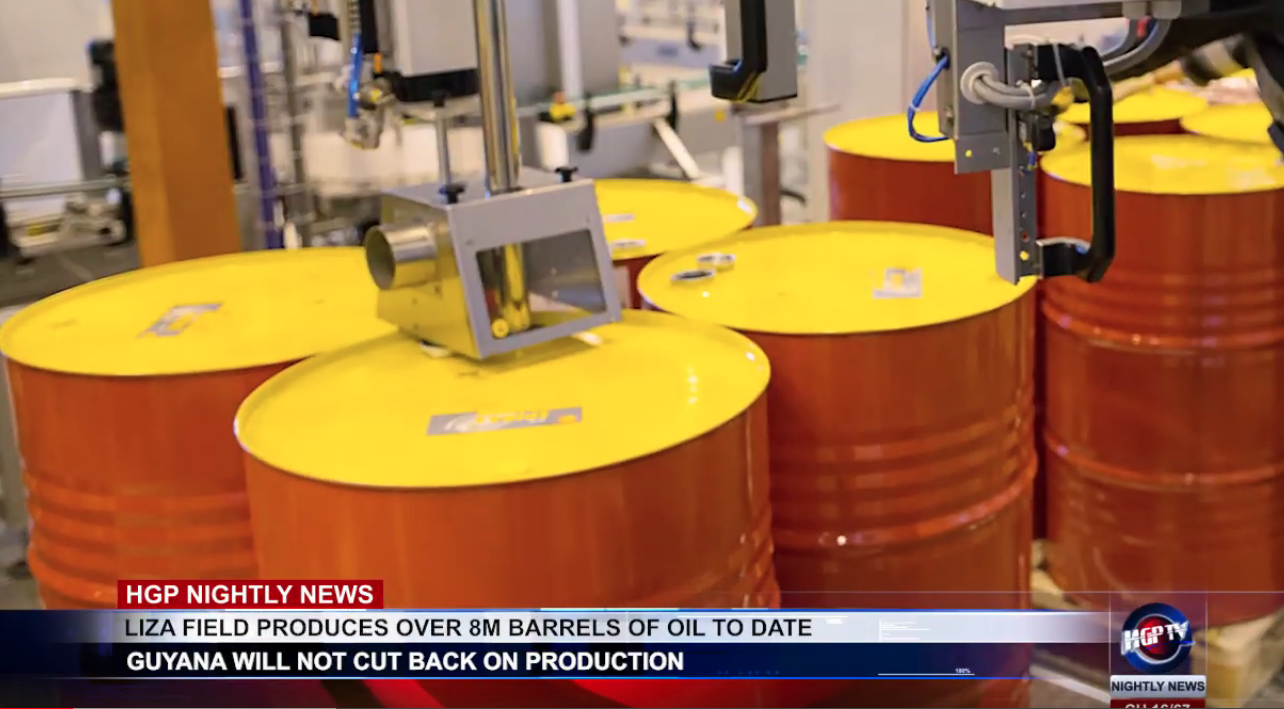 LIZA FIELD PRODUCES OVER 8M BARRELS OF OIL TO DATE - Guyana Nightly ...