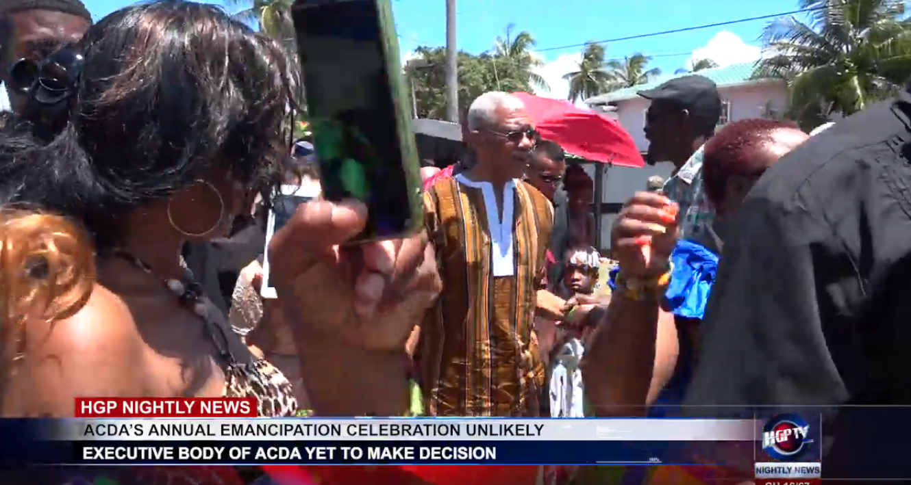 ACDA’S ANNUAL EMANCIPATION CELEBRATION UNLIKELY - HGPTV - Guyana's ...