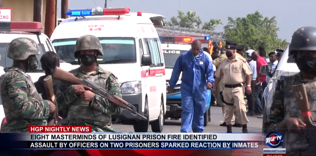 EIGHT MASTERMINDS OF LUSIGNAN PRISON FIRE IDENTIFIED - HGPTV - Guyana's ...