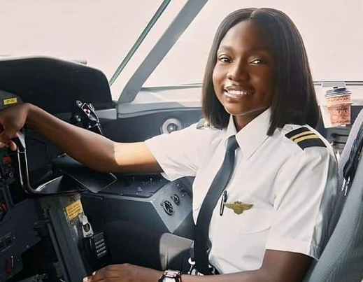 ONE OF AFRICAS YOUNGEST FEMALE PILOT - HGPTV - Guyana's Nightly News ...
