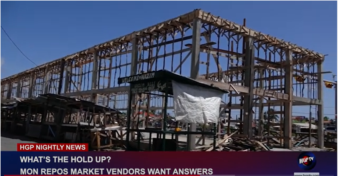 WHAT’S THE HOLD-UP? MON-REPOS MARKET VENDORS WANT ANSWERS - HGP TV ...