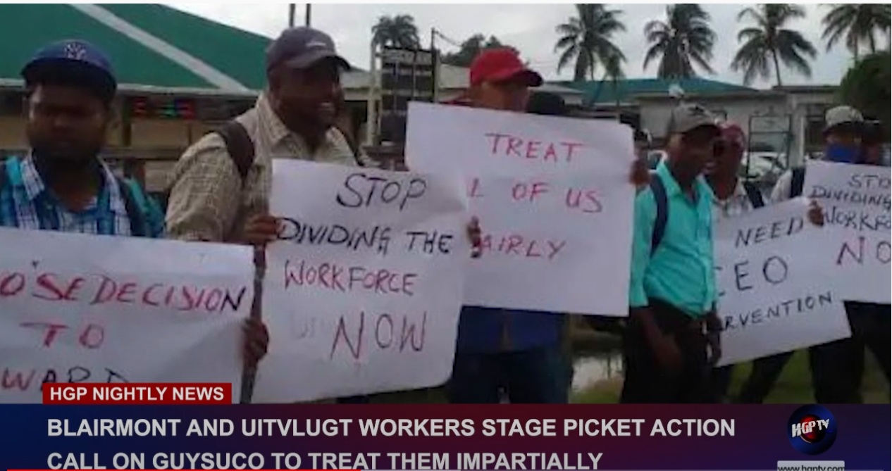 BLAIRMONT AND UITVLUGT WORKERS STAGE PICKET ACTION – CALLS ON GUYSOCU ...