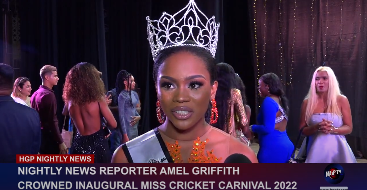 NIGHTLY NEWS REPORTER AMEL GRIFFITH CROWNED INAUGURAL MISS CRICKET ...