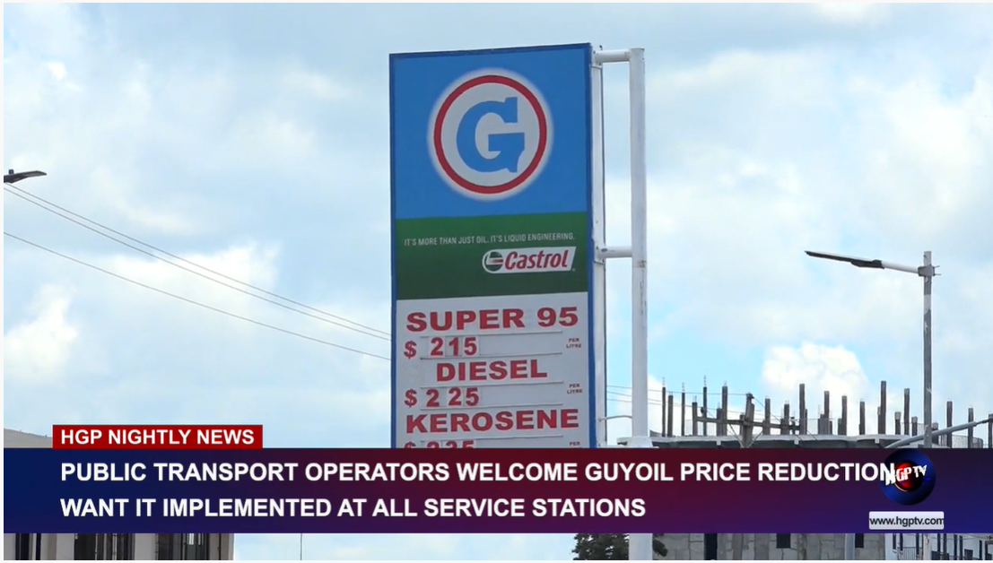 PUBLIC TRANSPORT OPERATORS WELCOME GUYOIL PRICE REDUCTION – WANT IT ...