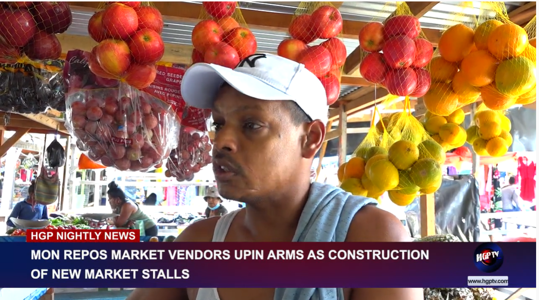MON REPOS MARKET VENDORS UP IN ARMS AS CONSTRUCTION OF NEW MARKET ...