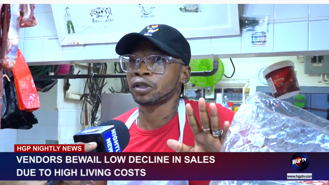 VENDORS BEWAIL LOW DECLINE IN SALES DUE TO HIGH LIVING COSTS - HGPTV ...