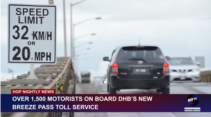 OVER 1,500 MOTORISTS ON BOARD DHB’S NEW BREEZE PASS TOLL SERVICE ...