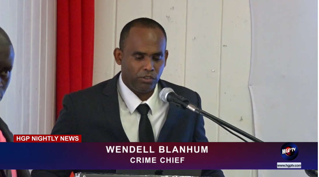 19 PERCENT REDUCTION IN SERIOUS CRIMES – CRIME CHIEF - HGPTV - Guyana's Nightly News and ...