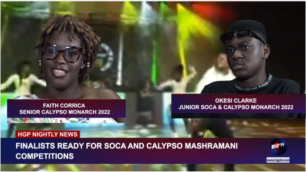 FINALISTS READY FOR SOCA AND CALYPSO MASHRAMANI COMPETITIONS - HGPTV ...