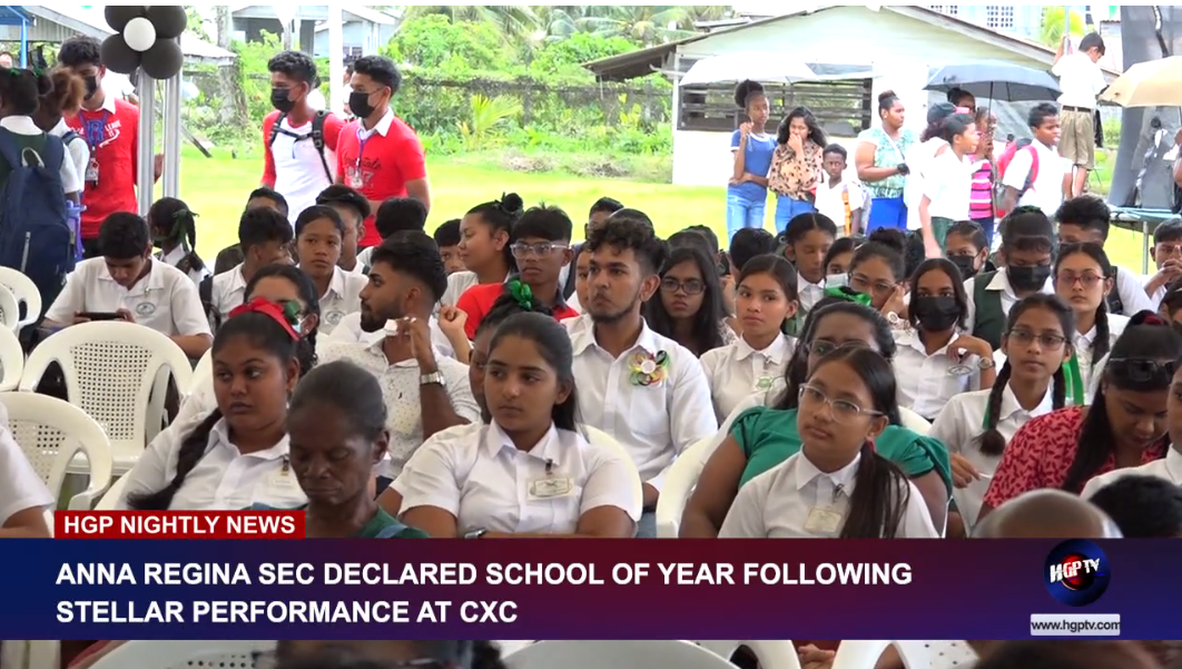 ANNA REGINA SEC DECLARED SCHOOL OF YEAR FOLLOWING STELLAR PERFORMANCE ...