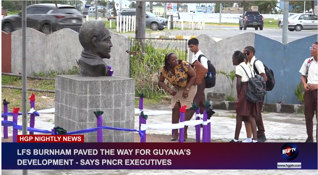 LFS BURNHAM PAVED THE WAY FOR GUYANA’S DEVELOPMENT, SAYS PNCR ...