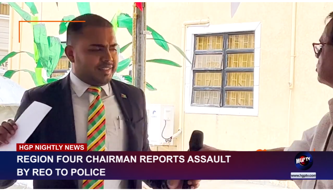 REGION FOUR CHAIRMAN REPORTS ASSAULT BY REGIONAL EXECUTIVE OFFICER TO ...
