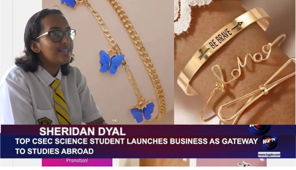 TOP CSEC SCIENCE STUDENT LAUNCHES BUSINESS AS GATEWAY TO STUDIES ABROAD ...