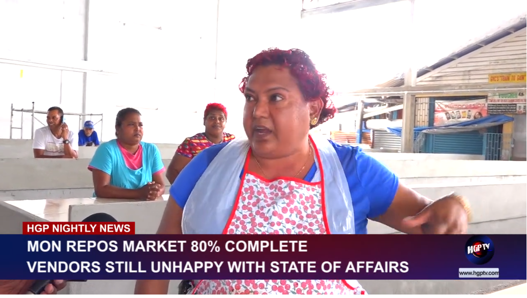 MON REPOS MARKET 80% COMPLETE – VENDORS STILL UNHAPPY WITH STATE OF ...