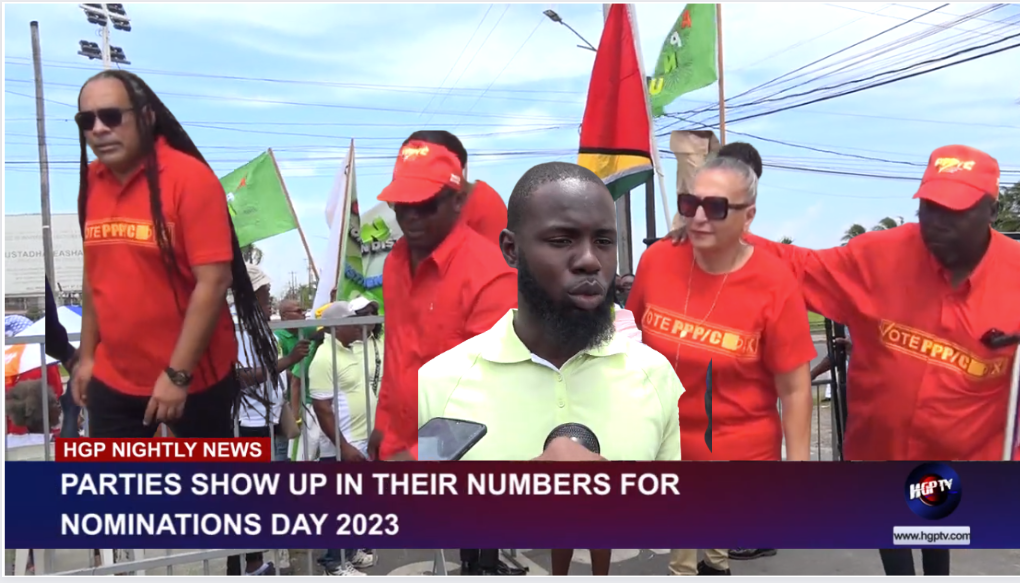 PARTIES SHOW UP IN THEIR NUMBERS FOR NOMINATIONS DAY 2023 - HGPTV ...