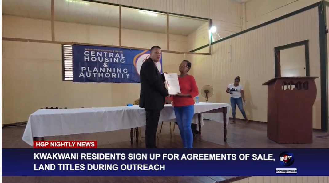 KWAKWANI RESIDENTS SIGN UP FOR AGREEMENTS OF SALE AND LAND TITLES ...