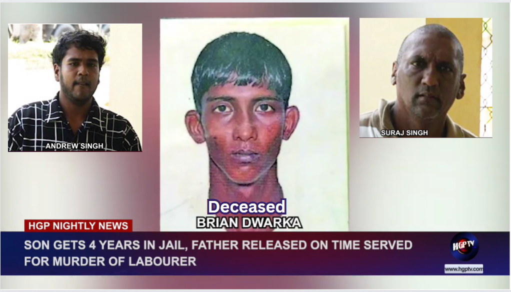 SON GETS 4 YEARS IN JAIL; FATHER RELEASED ON TIME SERVED FOR MURDER OF ...