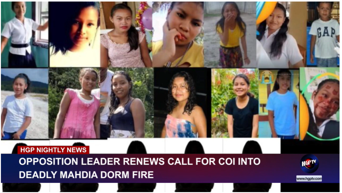 OPPOSITION LEADER RENEWS CALL FOR COI INTO DEADLY MAHDIA DORM FIRE ...