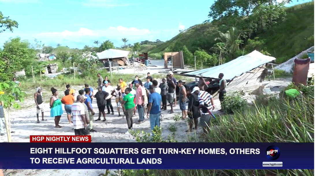 EIGHT HILLFOOT SQUATTERS GET TURN-KEY HOMES, AND OTHERS RECEIVE ...