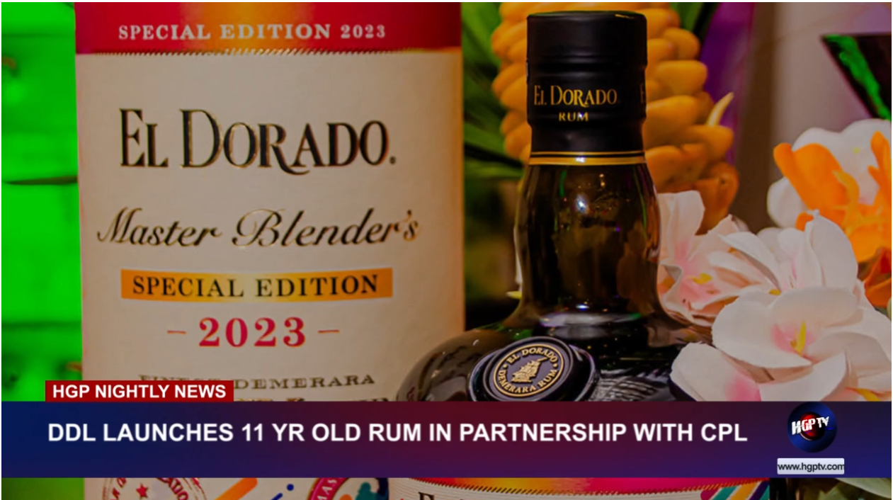 DDL LAUNCHES 11 YR OLD RUM IN PARTNERSHIP WITH CPL - HGPTV - Guyana's ...