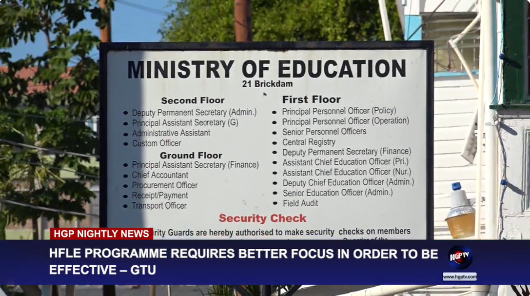 HFLE PROGRAMME REQUIRES BETTER FOCUS IN ORDER TO BE EFFECTIVE – GTU ...