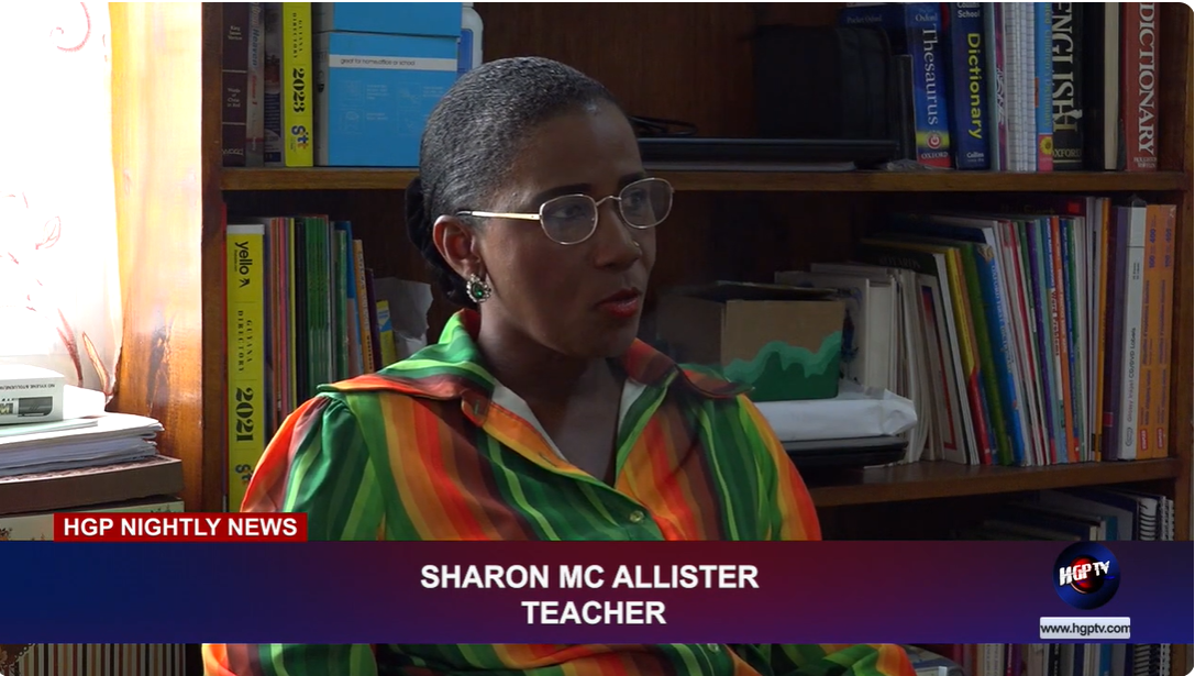 TIRELESS EFFORTS OF TEACHER SHARON MC ALLISTER LAUDED DURING EDUCATION ...