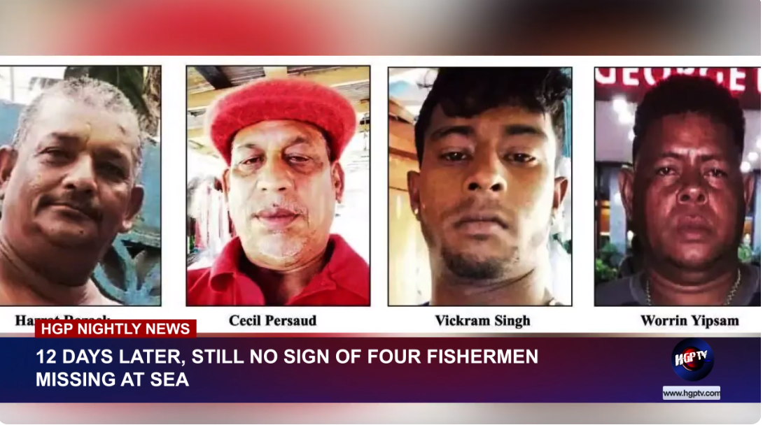 12 DAYS LATER, STILL NO SIGN OF FOUR FISHERMEN MISSING AT SEA - HGPTV ...