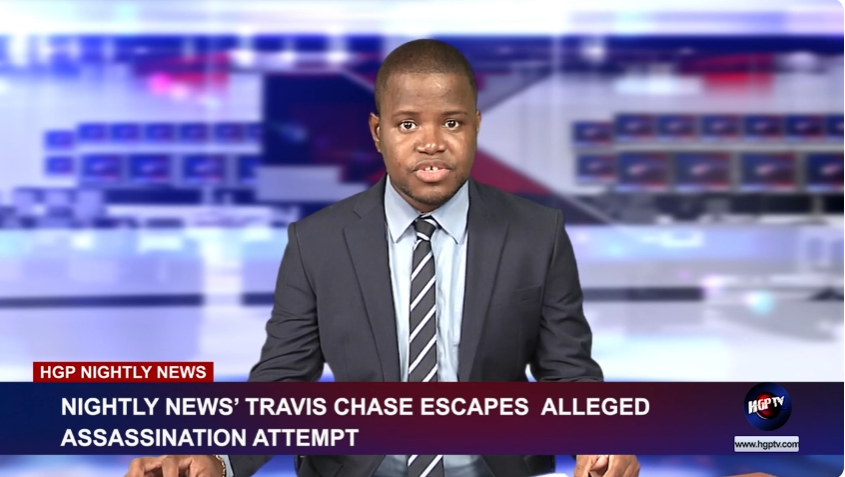 NIGHTLY NEWS’ TRAVIS CHASE ESCAPES ASSASSINATION ATTEMPT - HGPTV ...
