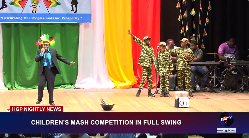 CHILDREN’S MASH COMPETITION IN FULL SWING - HGPTV - Guyana's Nightly ...