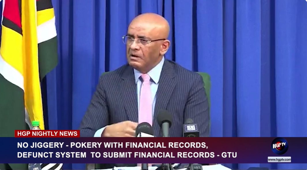 NO JIGGERY POKERY WITH FINANCIAL RECORDS, DEFUNCT SYSTEM TO SUBMIT ...