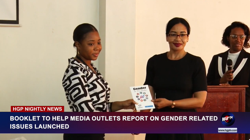 BOOKLET TO HELP MEDIA OUTLETS REPORT ON GENDER-RELATED ISSUES LAUNCHED ...