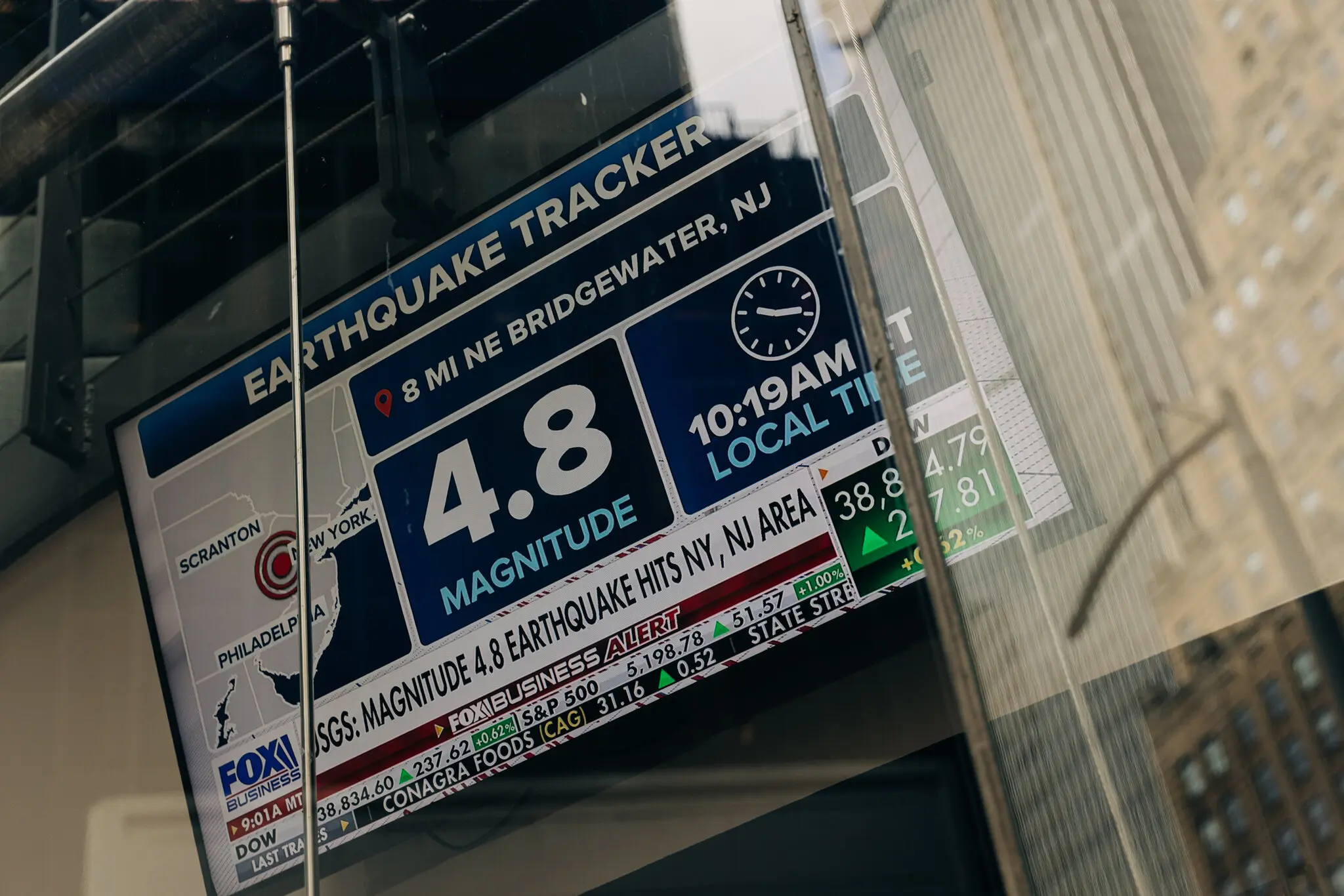 4.8 Magnitude Earthquake Rattles New York City and Beyond. - HGPTV ...