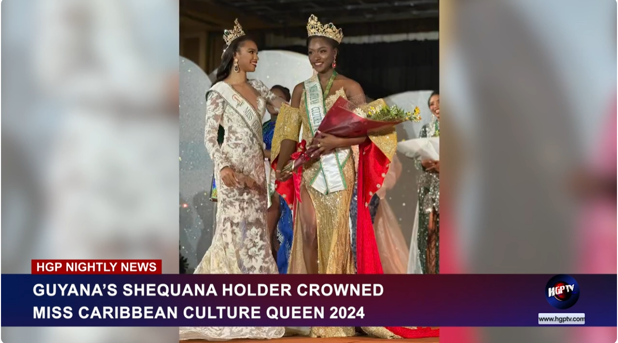 GUYANA’S SHEQUANA HOLDER CROWNED MISS CARIBBEAN CULTURE QUEEN 2024 ...
